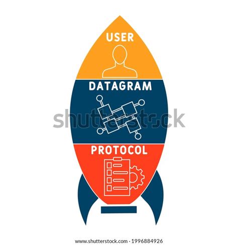 Udp User Datagram Protocol Acronym Business Stock Vector Royalty Free