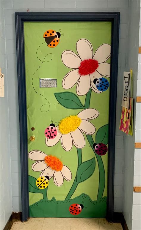 Spring Classroom Door Ladybugs School Door Decorations Spring