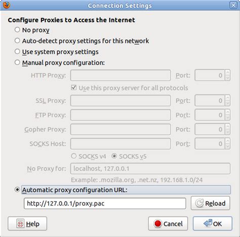 Automatic Web Browser Proxy Configuration Using Pac File Linux Blog