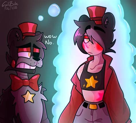 Lefty Hates His Human Version Fnaf Funny Anime Fnaf Fnaf