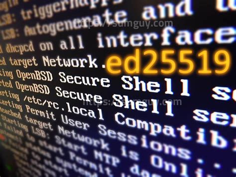 Ed25519 Ssh Keys Sumguys Ramblings