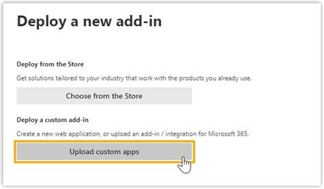 Deploy Yeastar Workplace For Outlook Add In