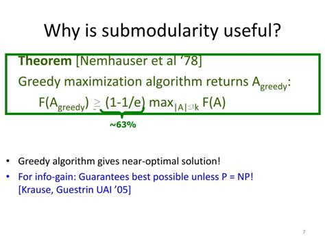 Ppt Understanding Submodularity And Higher Order Models In Computer