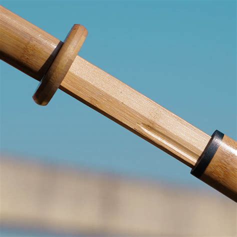 Sheathed Wooden Knife Iaido Wood Blade Kendo Bamboo Knife Japanese
