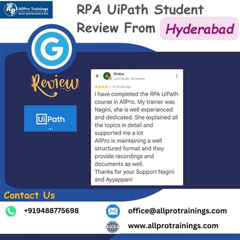 Allpro Trainings On Linkedin Uipath Rpa Roboticprocessautomation Automation