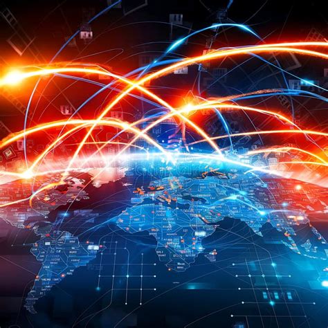 Global Data Defense Securing International Networks With Advanced Cybersecurity Measures Stock