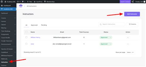 Bulk Instructor Import From Csv File Academy Lms
