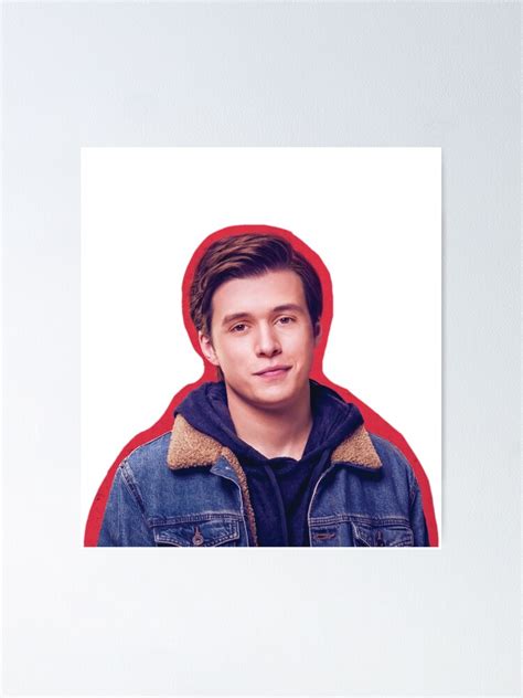 Nick Robinson From Love Simon Poster By Ben Berk Redbubble