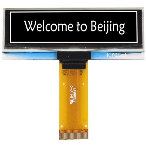 2 23 Inch Oled Display Screen Featuring 128x32 Resolution And Ssd1305 Driver Ic China Oled