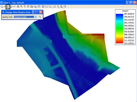 Terrain Models In Microstation Selectseries 3 Envisioncad