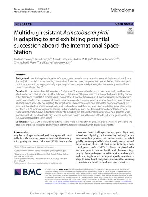 Pdf Multidrug Resistant Acinetobacter Pittii Is Adapting To And
