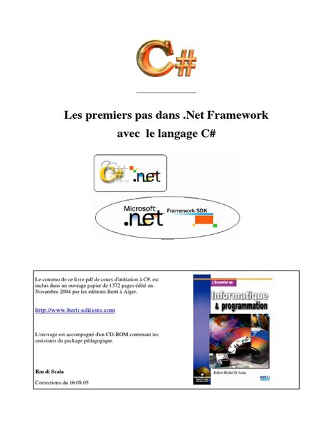 Csharp Compilateur C Langage De Programmation
