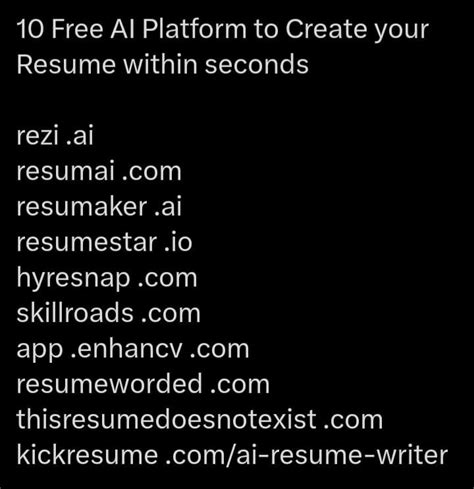 Hassan Abbas On Linkedin Build Your Cv With These Free Online Tools
