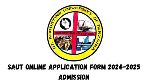 Saut Online Application Form 2024 2025 Admission