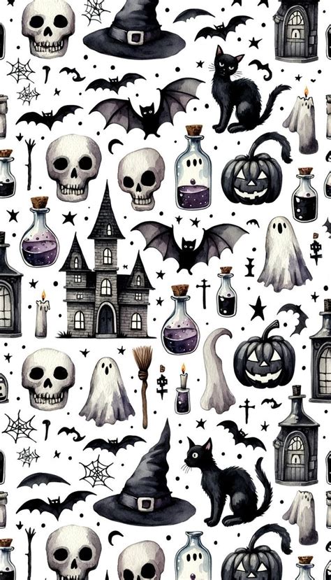 Cute Gothic Halloween Wallpapers Wallpaper Cave