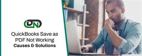 How To Fix QuickBooks Desktop Save As PDF Not Working