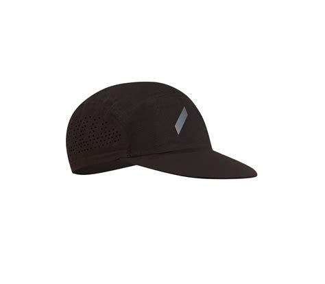 Run Cap Black Chevron Soar Running