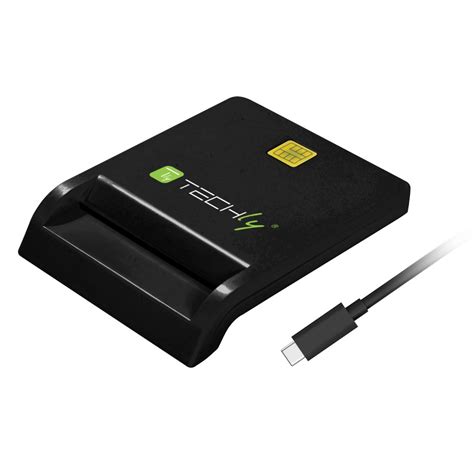 Compact Smart Card Reader Writer Usb C™ Black Memory Card Readers Hard Drive And Memories