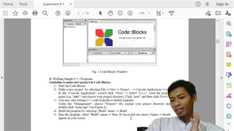Cara Membuat Program C Sederhana Di Codeblock YouTube