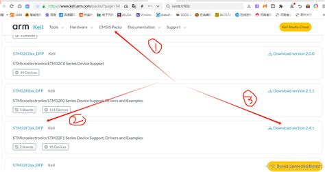 keil stm32f1xx dfp 2 3 0 pack下载安装说明，亲测可用 stm32 f1 pack csdn博客