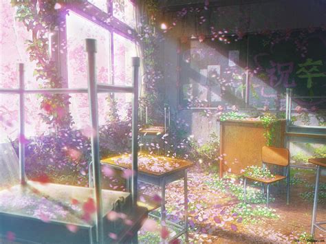 Anime Class With Sunshine Hd Wallpaper Download