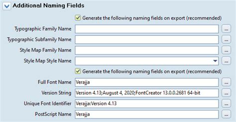 Solved Fontcreator Name In Exported Font Fontcreator Support