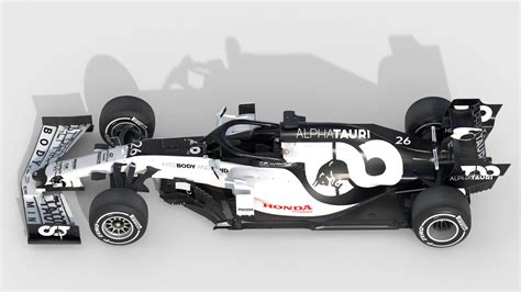F1 Alpha Tauri At01 2020 3d Model By Cactus3d