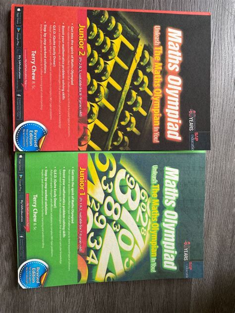 Sap Maths Olympiad Hobbies And Toys Books And Magazines Assessment Books