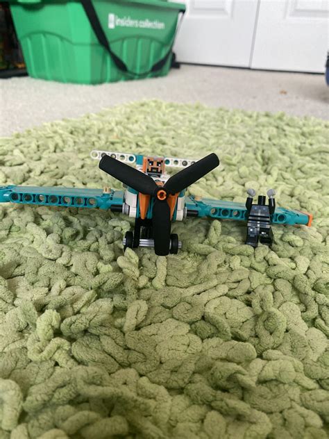 A Lego Technic Set I Built A While Back With A Minecraft Head Sticking Out R Lego