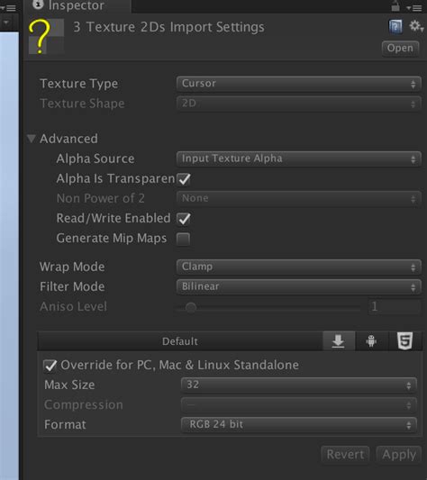 Two Issues Cursor Size Game View Scale Talk Gamedevtv