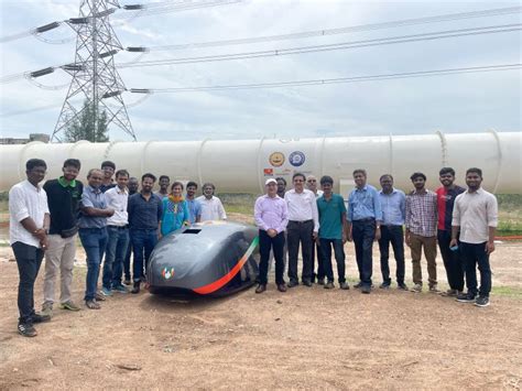 Iitmadras Hyperloop Innovation Transportation Railwayboard Tutr Hyperloop