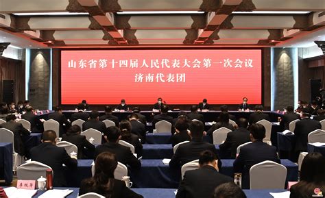 济南代表团举行全体会议 审议省政府工作报告 刘强范华平于海田韩金峰出席 领导活动 舜网新闻