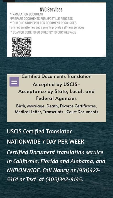 Nvc Document Translation Notary And Apostille Services