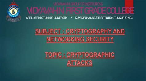 Cryptography And Network Security Pptx