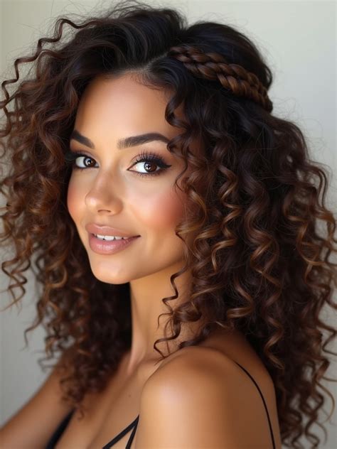 25 Brown Curly Hair Styles That Bounce With Natural Volume