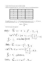 Quiz4 FL2021 Pdf Quiz 4 Of ESE 417 Fall 2021 10 19 12 35PM 12 50PM A Batch Training Algorithm