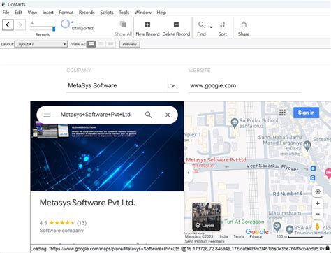 Exploring Filemakers Interface Design And Layout Tools Metasys Software Pvt Ltd