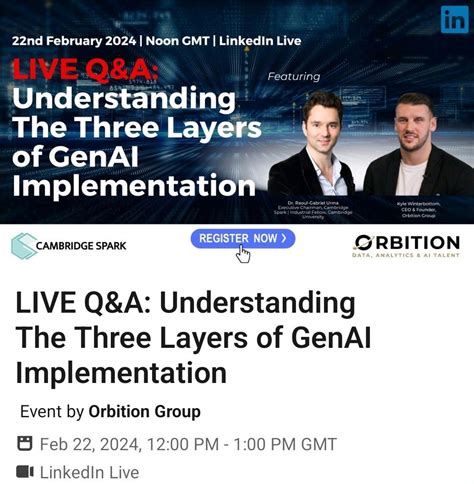 Cambridge Spark On Linkedin Generatieveai Artificialintelligence Genai