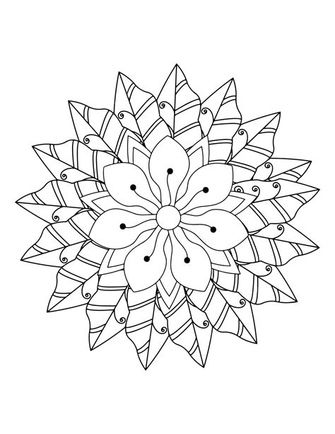 Page De Livre De Coloriage De Fleurs Page De Livre De Coloriage Adulte Pour Amazon Page De