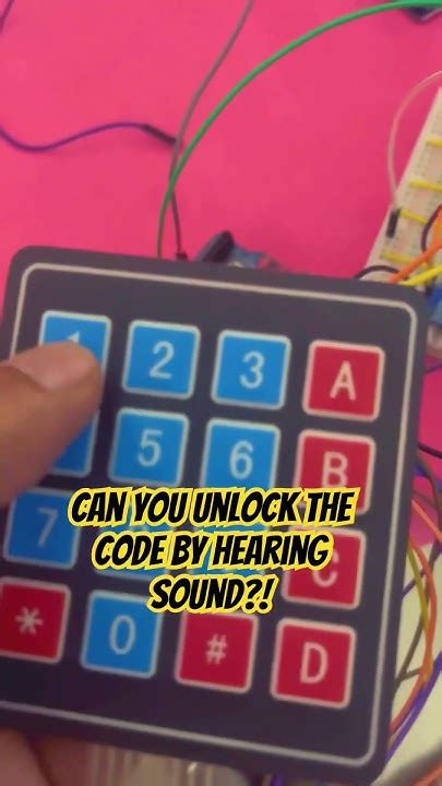 Can You Guess The Key By Listening The Sound Arduinoproject Arduino