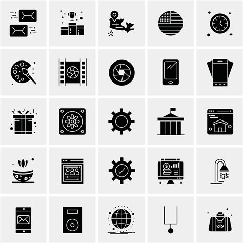 Cone Protection Road Roadblock Stop Warning Bold And Thin Black Line Icon Set 13491170 Vector