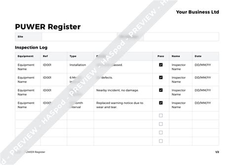 Puwer Register Form Template Haspod
