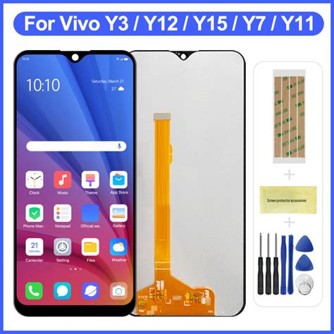 Vivo Y11 2019 1906 Original Lcd Display Touch Screen With Frame Digitizer Assembly Replacement
