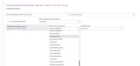 Ecobee Thermostat Comfort Settings Rm Apps Hubitat