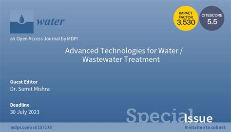 Water Mdpi On Linkedin Mdpiwater Specialissue Callforpapers