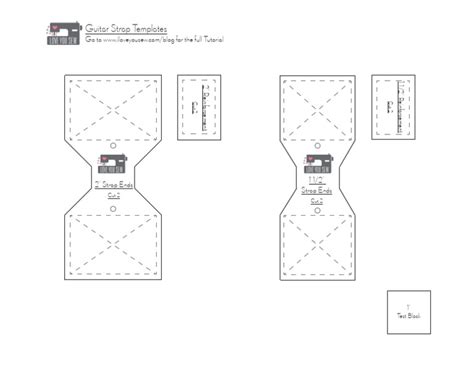 Guitar Strap Pattern Pdf