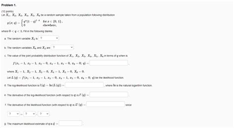 Solved Problem Points Let X X X X X X Be Chegg Com