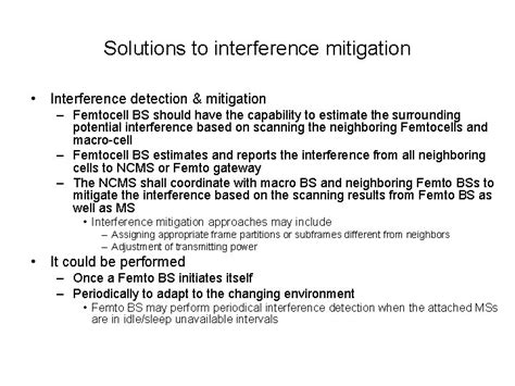 Interference Mitigation In Femtocell Document Number Ieee C