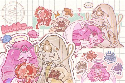 Shadow Milk Cookie Eternal Sugar Cookie Mystic Flour Cookie Pavlova Cookie Cloud Haetae