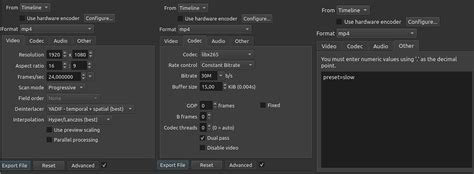 Shotcut Export Fails To Reach My Target Bitrate When Exporting To Libx264 Or Libx265 Helphow